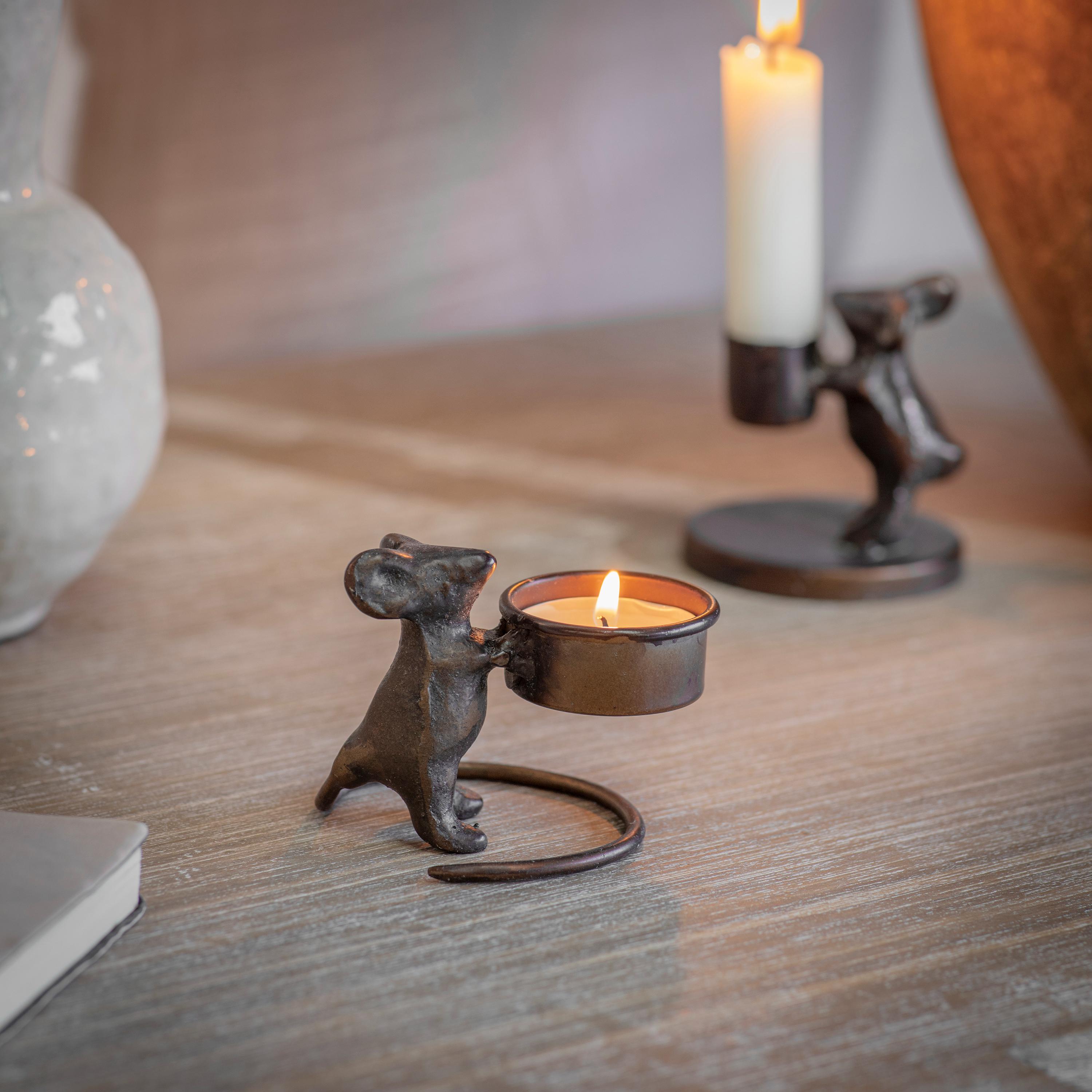 Avening Mouse Tealight Holder – One.World