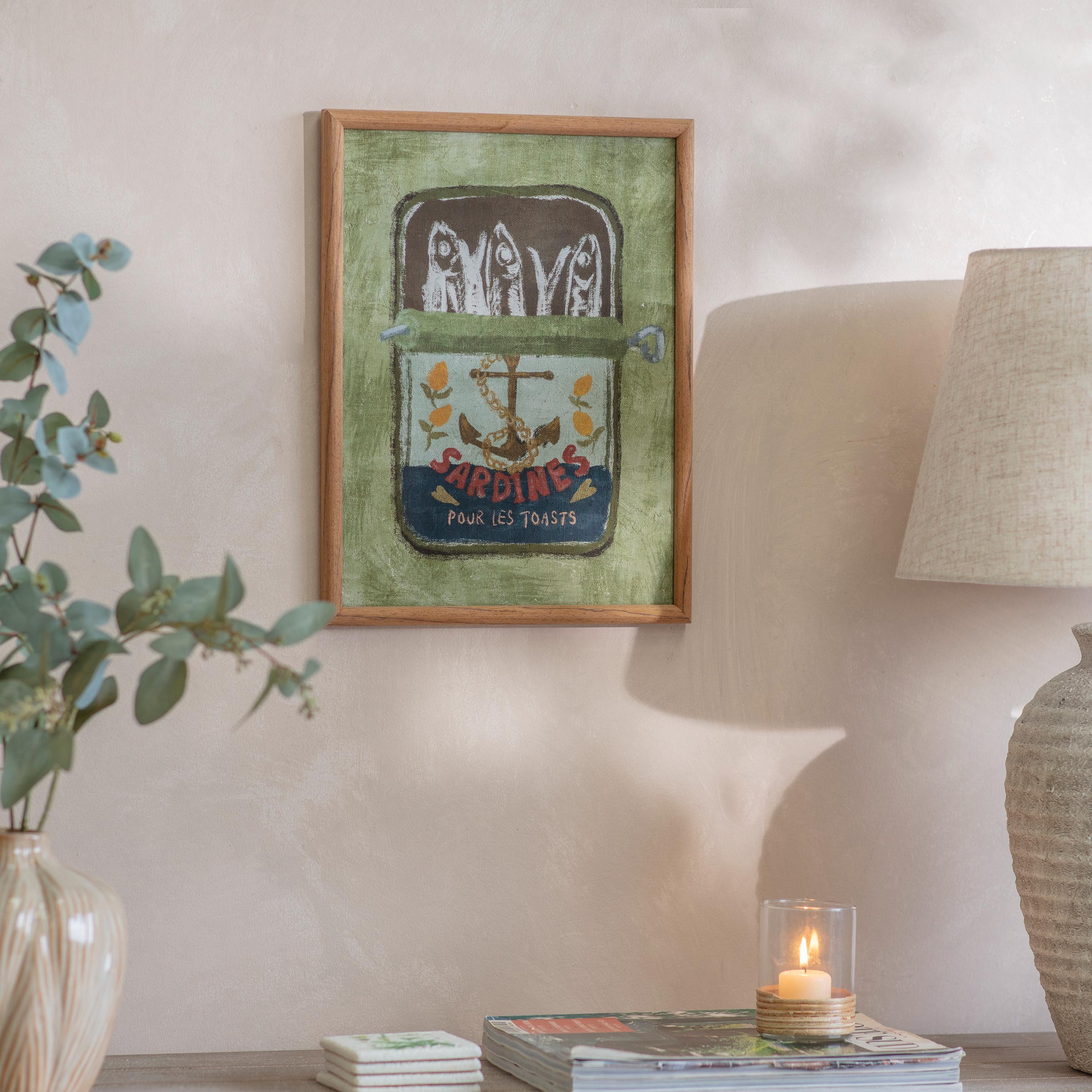 Croston Sardines Framed Print – One.World